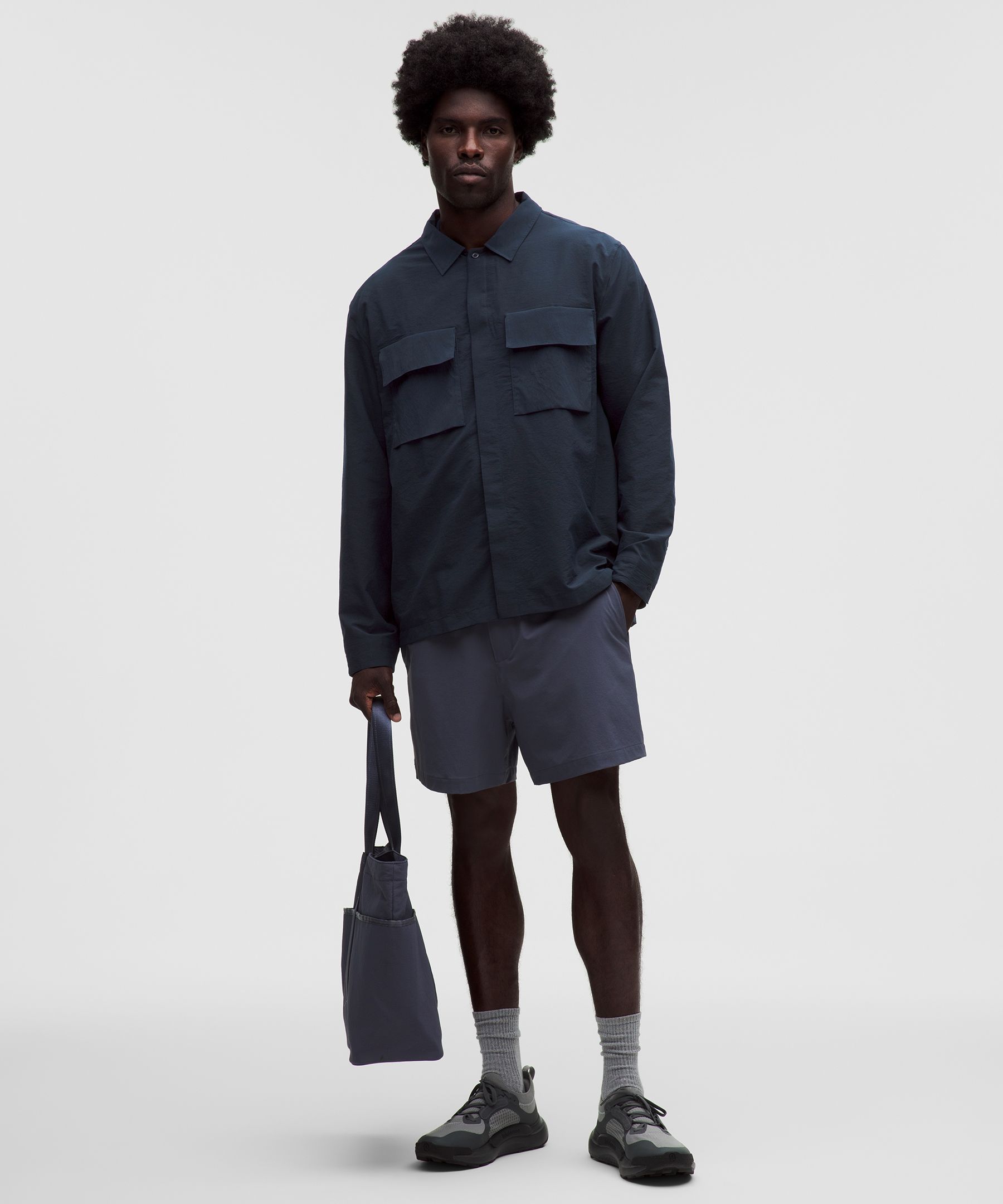 LULULEMON ultralight wovenair long-sleeve shirt